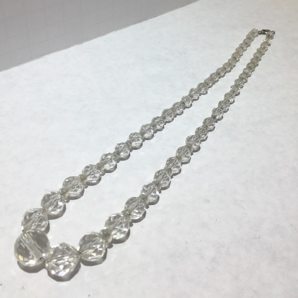 Vintage | Jewelry | Vintage Crystal Beaded Necklace | Poshmark
